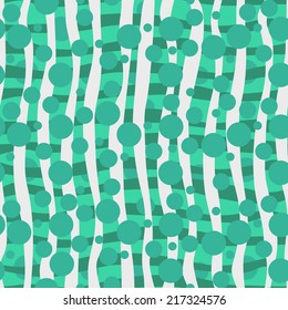 Abstract Seamless Pattern Green Color Vector Stock Vector (Royalty Free ...