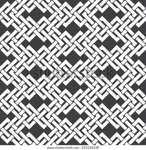 Abstract Seamless Pattern Intersecting Lines Swatch Stock Vector ...
