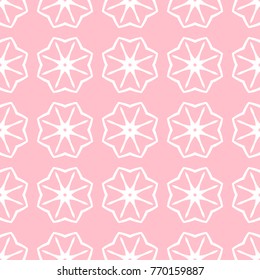 Abstract Seamless Pattern Pink Color Wallpapers Stock Vector (Royalty ...