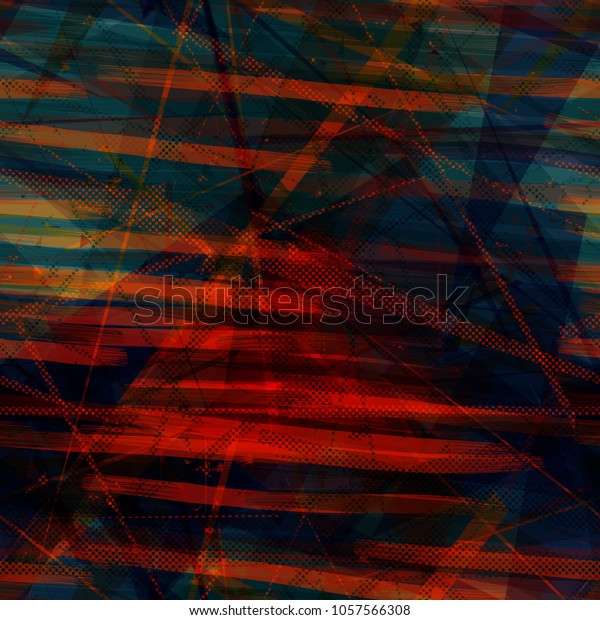Abstract Seamless Texture Dark Urban Pattern Stock Vector (Royalty Free ...