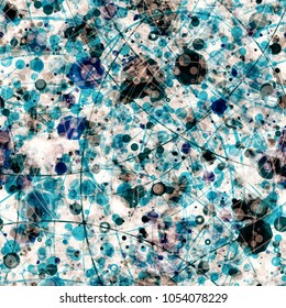 Abstract Seamless Texture Spots Circles Rings Stock Vector (Royalty ...