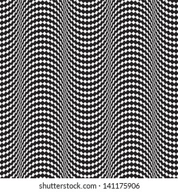 Abstract Seamless Vector Black White Inverted Stock Vector (Royalty ...