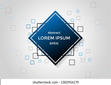 Abstract Shape Gray Color Concept Design Stock Vector (Royalty Free ...