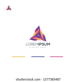 Abstract Shape New Logo Icon Stock Vector (Royalty Free) 1577385487 ...