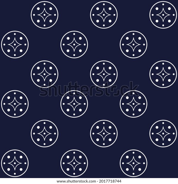 Abstract Shapes Common Geometric Motif Pattern Stock Vector (Royalty ...