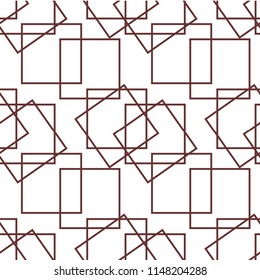 Abstract Shapes Form Paper Style Brown Stock Vector (Royalty Free ...