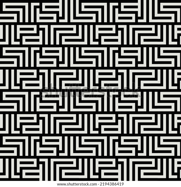 Abstract Simple Oulines Pattern Design Stock Vector (Royalty Free ...