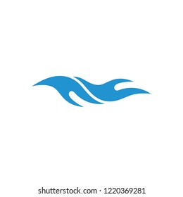 Abstract Simple Wavy Shape Logo Vector Stock Vector (Royalty Free ...