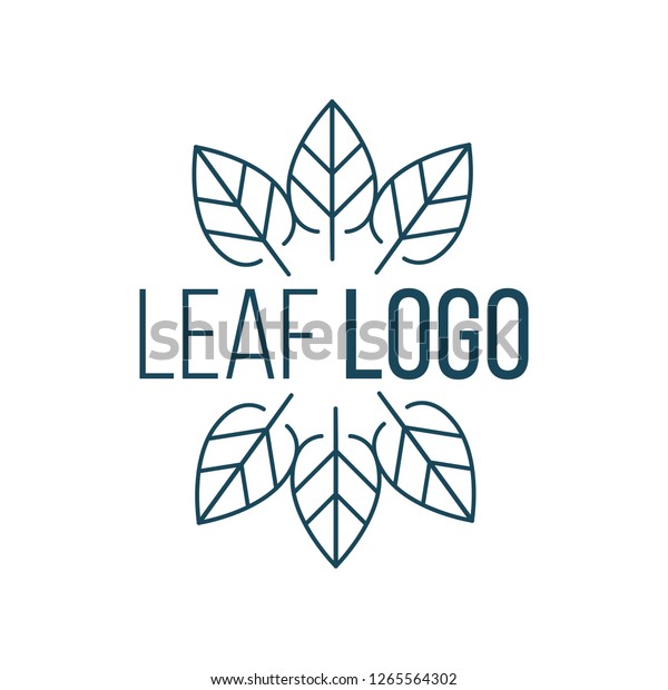 Abstract Six Leaves Circle Logo Icon Stock Vector (Royalty Free ...