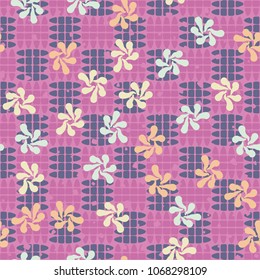 Abstract Sixcolor Pattern Fashionable Texture Seamlessly Stock Vector ...