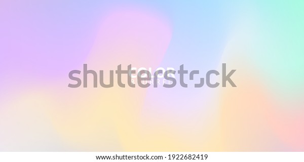 Abstract Sky Pastel Rainbow Gradient Background Stock Vector (Royalty ...