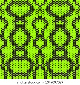 Snake Skin Pattern Texture Repeating Seamless Stock Illustration 1156209655