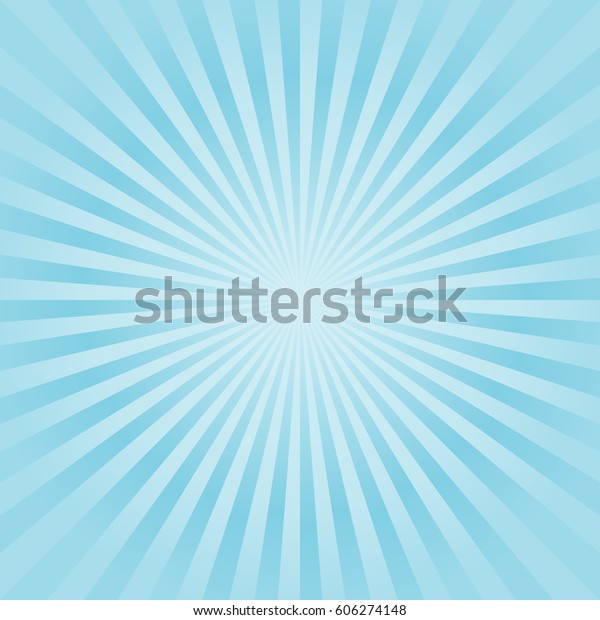 Abstract Soft Blue Cyan Rays Background Stock Vector (Royalty Free ...