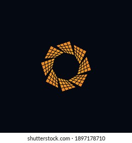 Abstract Solar Panels Logo Designs Stock Vector (Royalty Free ...