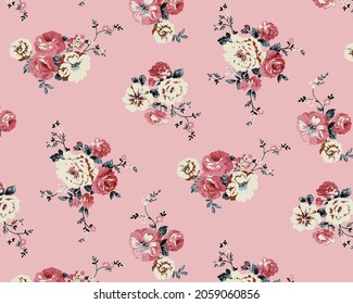 Abstract Solid Flowers Arrangement Solid Background Stock Vector ...