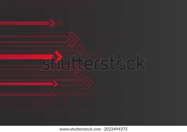 Abstract Speed Movement Arrows Graphic Concept Stock Vector (Royalty ...