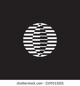 Abstract Sphere Logo Design Illustration Vector Stock Vector (Royalty ...