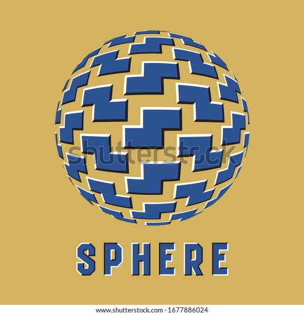 Abstract Sphere Logo Symbol Motion Optical Stock Vector (Royalty Free ...