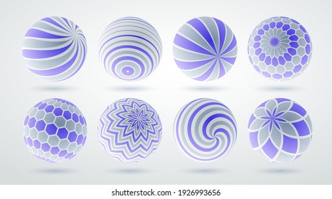 Abstract Spheres Vector Set Collection Balls Stock Vector (Royalty Free) 1926993656 | Shutterstock