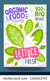Abstract Splash Food Label Template Colorful Stock Vector (Royalty Free ...