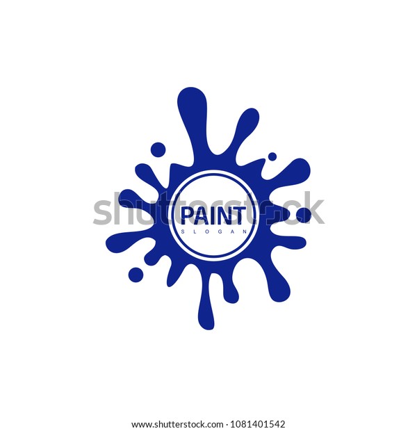Abstract Splash Paint Logo Stock Vector (Royalty Free) 1081401542 ...