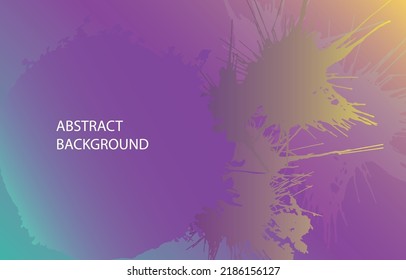 Abstract Splatter Background Modern Wallpaper Web Stock Vector (Royalty ...