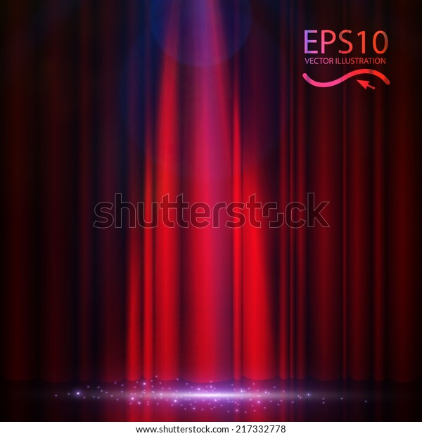 Abstract Spotlight Background Vector Illustration Stock Vector (Royalty ...