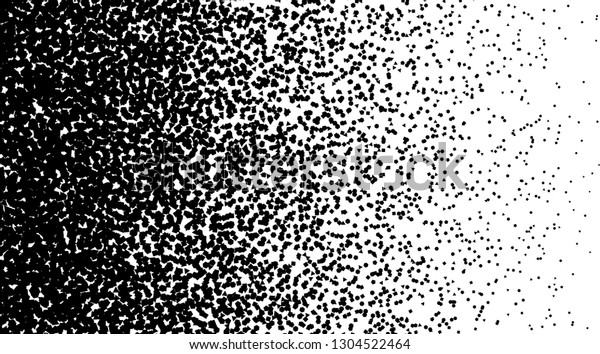Abstract Spray Geometry Particle Black On Stock Vector (Royalty Free ...