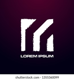 Abstract Square Logo Design Game Building Stock Vector (Royalty Free ...