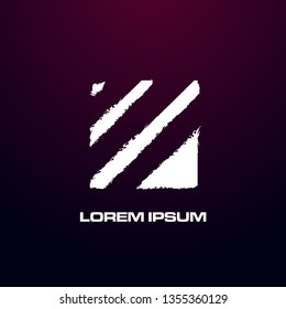 Abstract Square Logo Design Game Building Stock Vector (Royalty Free ...