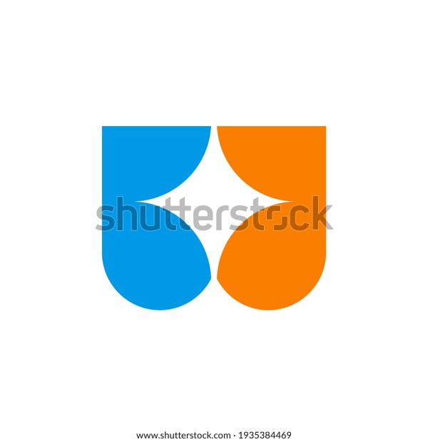 Abstract Star Light Logo Design Spark Stock Vector (Royalty Free ...