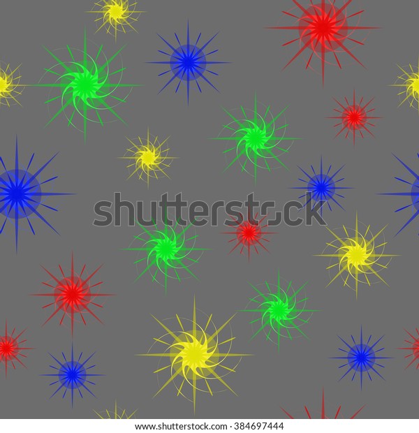 Abstract Stars Seamless Texture Background Image Stock Vector (Royalty ...