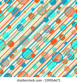 Vector Seamless Parallel Diagonal Red Green Stock Vector (Royalty Free ...