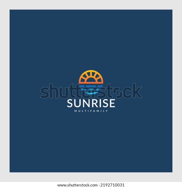 Abstract Sun Logo Vintage Sun Icon Stock Vector (Royalty Free ...