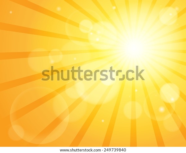 Abstract Sun Theme Image 5 Eps10 Stock Vector (Royalty Free) 249739840
