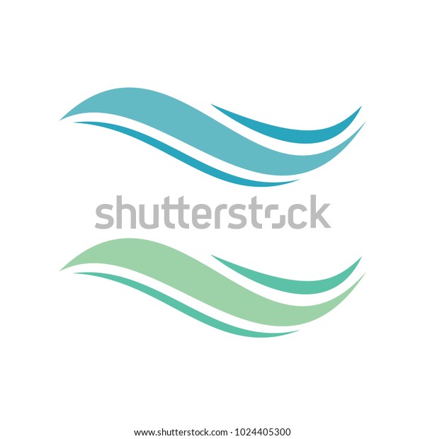 Abstract Swoosh Wave Logo Icon Vector Stock Vector (Royalty Free ...