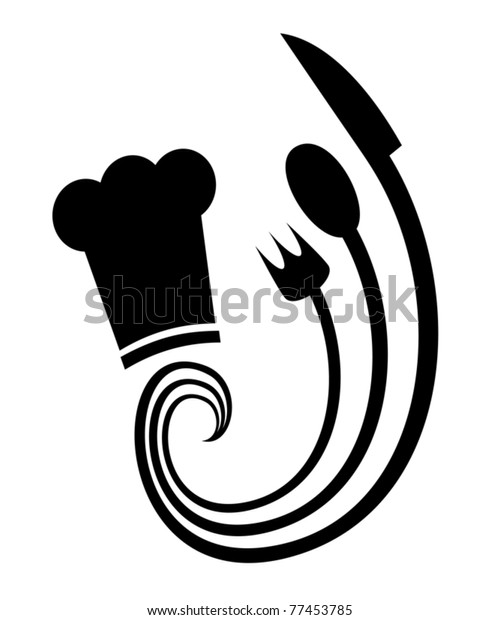 Abstract Symbol Representing Art Cooking Stock Vector (Royalty Free ...