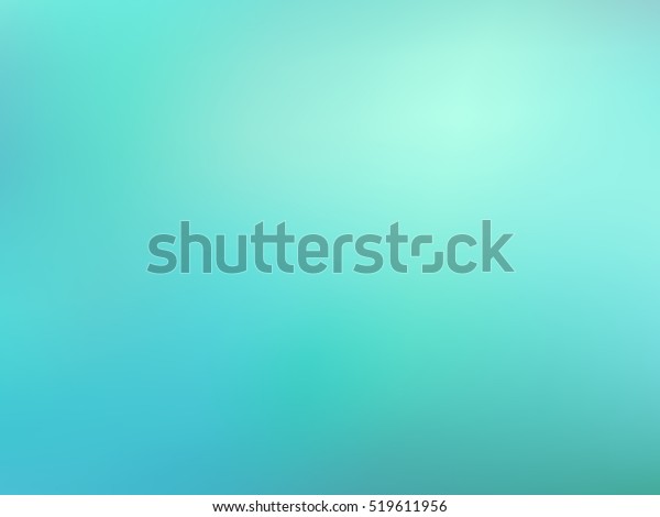 Abstract Teal Background Blurred Turquoise Water Stock Vector (Royalty ...