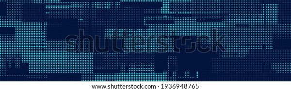 Abstract Technology Background Computer Matrix Futuristic Stock Vector ...