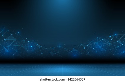 Abstract Technology Background Science Connecting Technology Stock ...