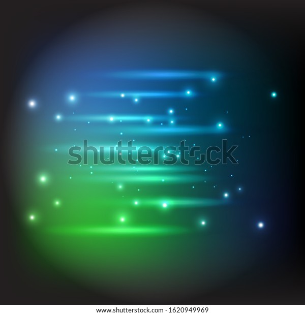 Abstract Technology Background Stars Vector Circuit Stock Vector ...
