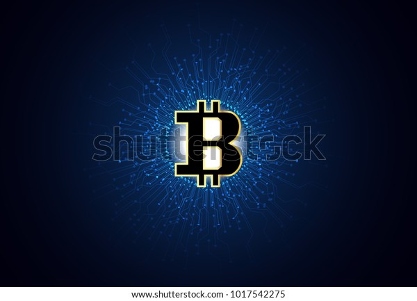 Abstract Technology Concept Futuristic Money Digital Stock Vector ...