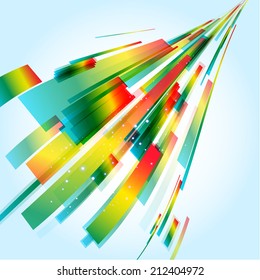 Abstract Technology Lines Vector Background Stock Vector (Royalty Free) 212404972 | Shutterstock