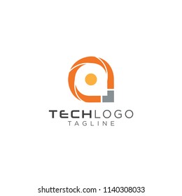 Abstract Technology Logo Stock Vector (Royalty Free) 1140308033 ...