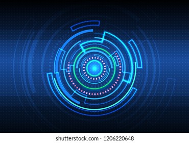 Abstract Technology Vector Background Stock Vector (royalty Free