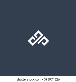 Abstract Three Sided Symbol Stock Vector (Royalty Free) 393974326 ...