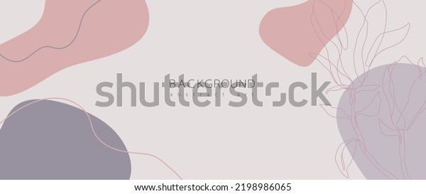 Abstract Trendy Universal Artistic Background Template Stock Vector ...
