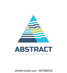 Triangle Business Logo Low Poly Background Stock Vector (Royalty Free ...
