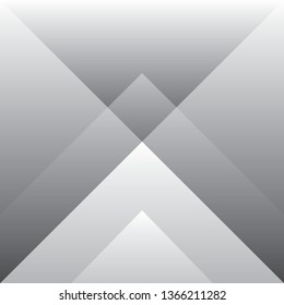 Abstract Triangle Grey Color Background Vector Stock Vector (Royalty ...