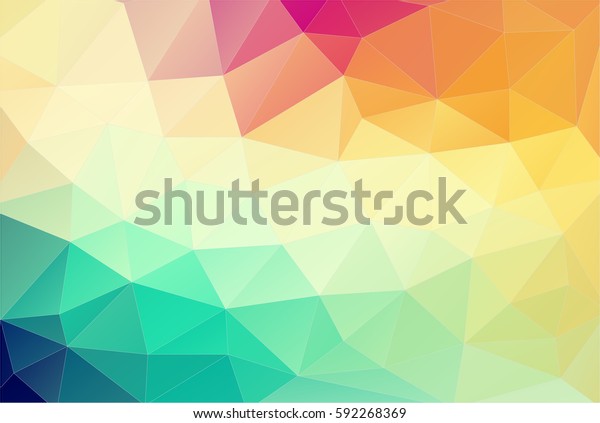 Abstract Triangle Shapes Backgound Stock Vector (Royalty Free ...